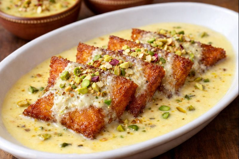 Deconstructed Shahi Tukda – The Indian Host